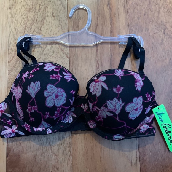 Sam Edelman | Intimates & Sleepwear | Sam Edelman Floral Pattern Black ...